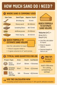 Sand Calculator: How Much Sand Do I Need?