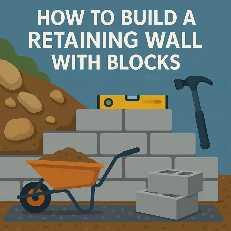How to Build a Retaining Wall with Blocks: Complete DIY Guide for 2025
