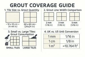Grout Calculator UK -How Much Grout Do You Need?
