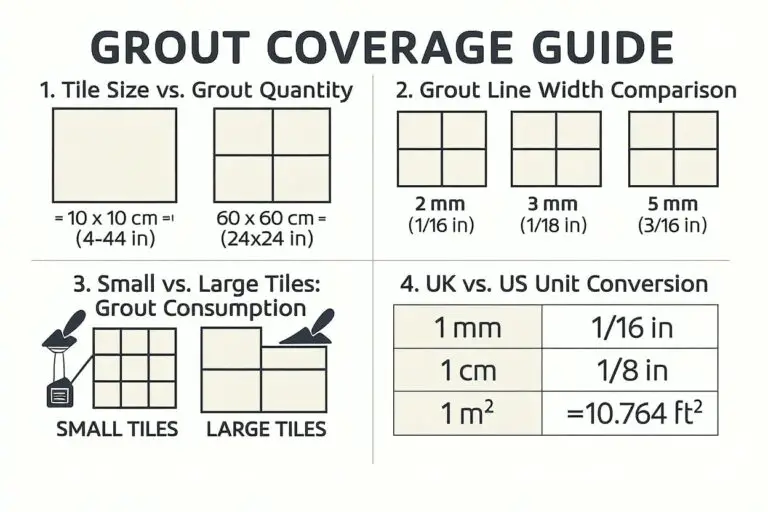 Grout Calculator UK -How Much Grout Do You Need?