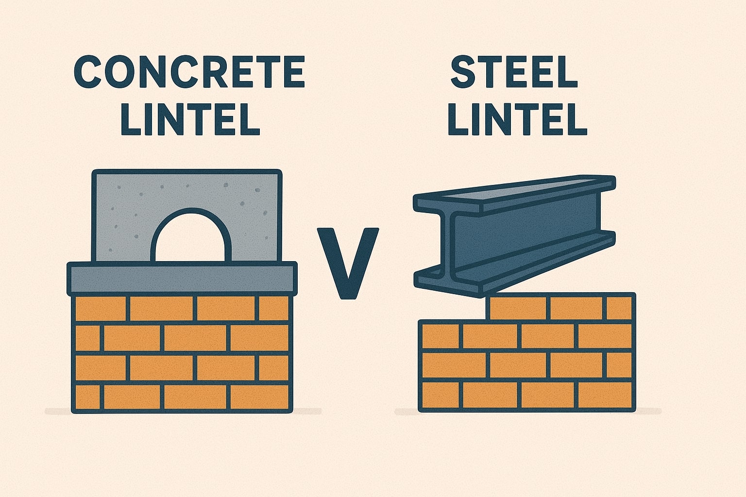 Concrete Lintel vs Steel Lintel: Which Should You Choose for Your Build?
