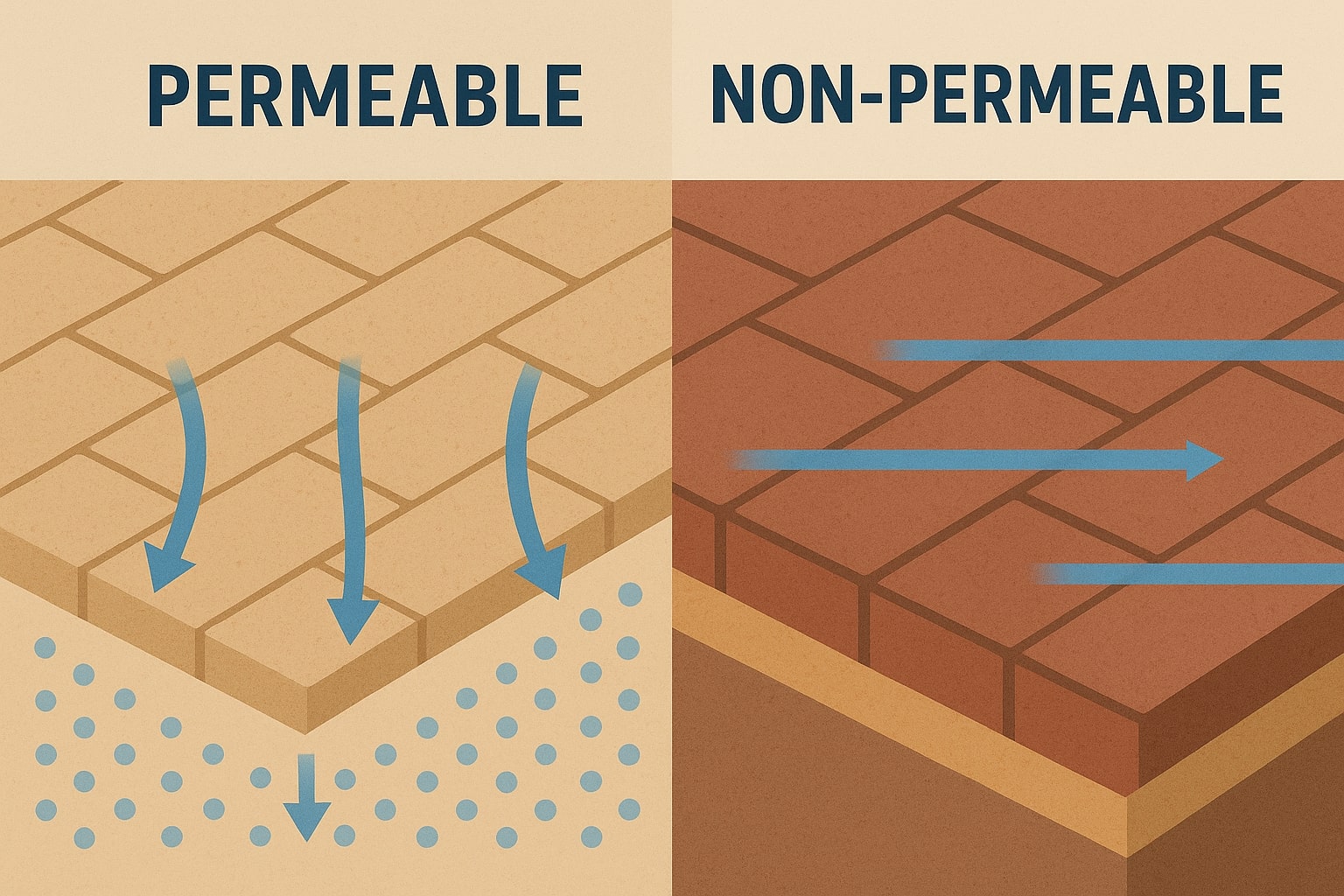 Permeable vs Non-Permeable Paving: Your Guide to Choosing the Right Surface