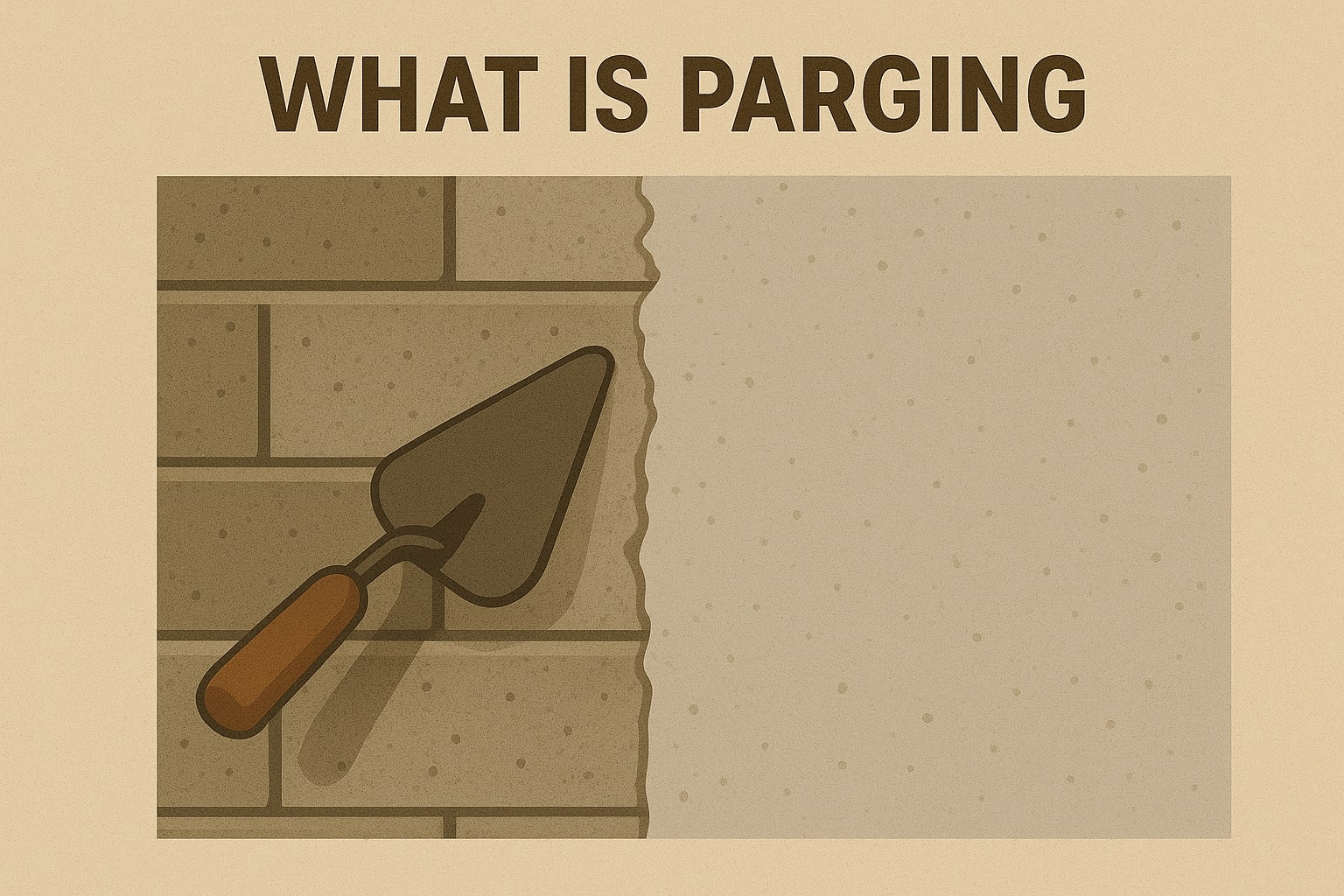What is Parging? Your Guide to Foundation Plastering and Repair